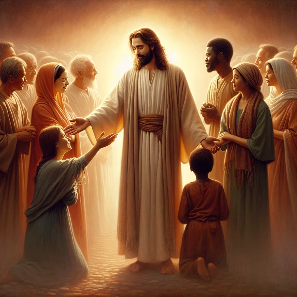 jesus healing the sick verses